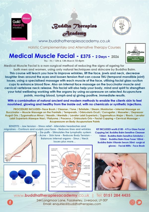 Medical Muscle Facial - Liverpool - Buddha therapies academy